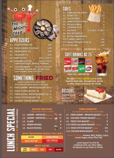 The Mighty Crab (Queens) - Juicy Seafood & Bar Restaurant丨Online Order丨 ...